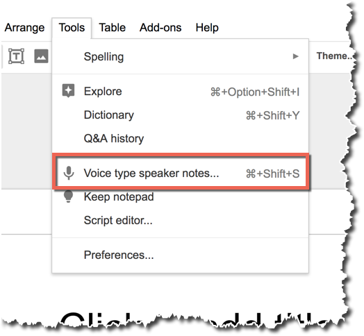 Voice Typing In Google Docs And Google Slides Nathan Nagele